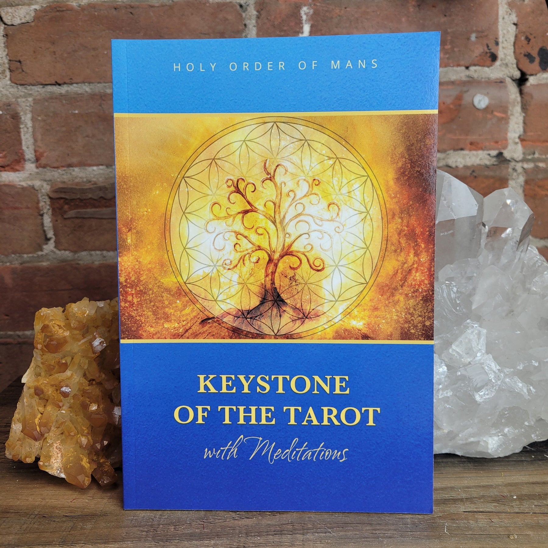 Keystone of the Tarot with Meditations Book - Artisan Made – Crystal Joys