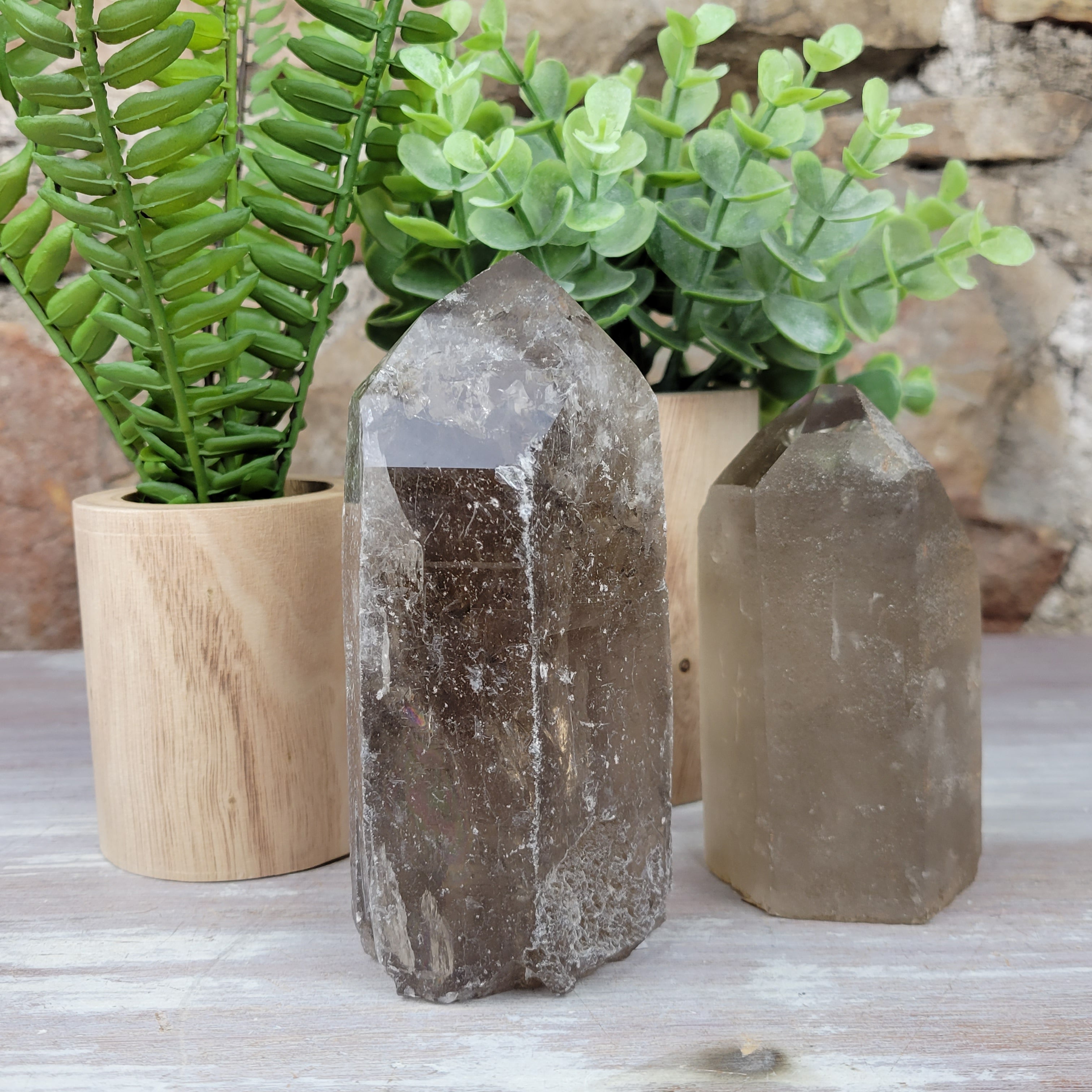 Smoky Quartz Natural Pillar Grade AA over .5kg - 1kg (4-6") – Crystal Joys